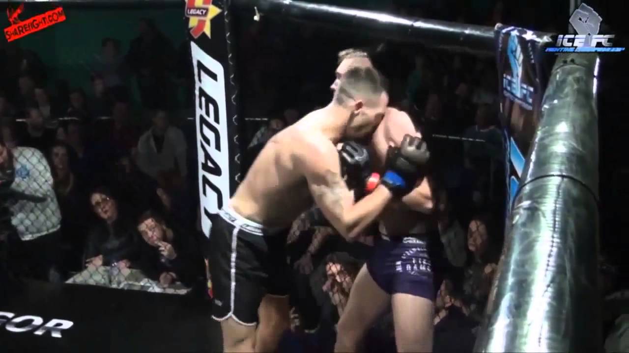 ICE FC 4 Featherweight Championship Daryl Golding vs Luke Crossland ...