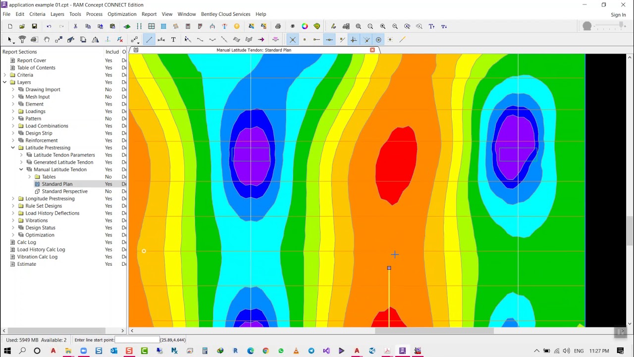 RAM CONCEPT APPLICATION EXAMPLE PART 06 new part 01 - YouTube