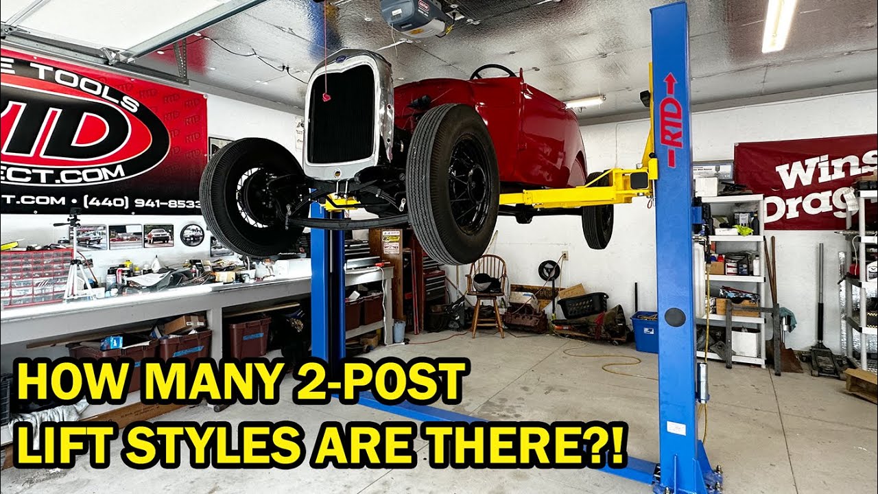 What Type of 2-Post Lift Do You Need? RTD Shows You the Differences and ...
