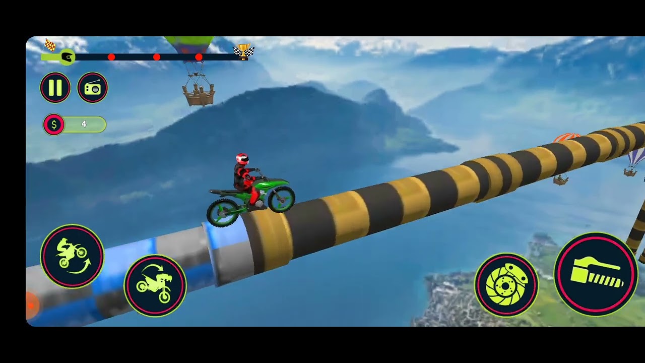 motor bike stunt mod (4) - YouTube