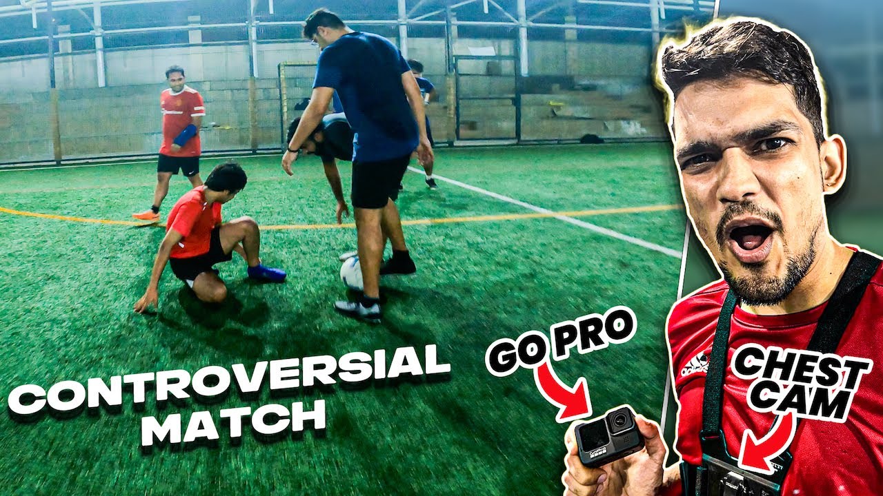 Super Controversial Turf Football Match | GoPro POV | Football Vlog 53 ...