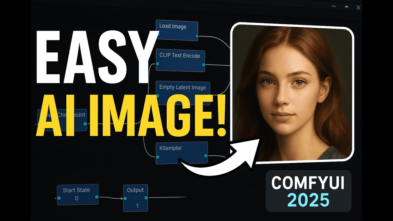 How to Use ComfyUI to Generate AI Images (2025 Full Guide) - YouTube