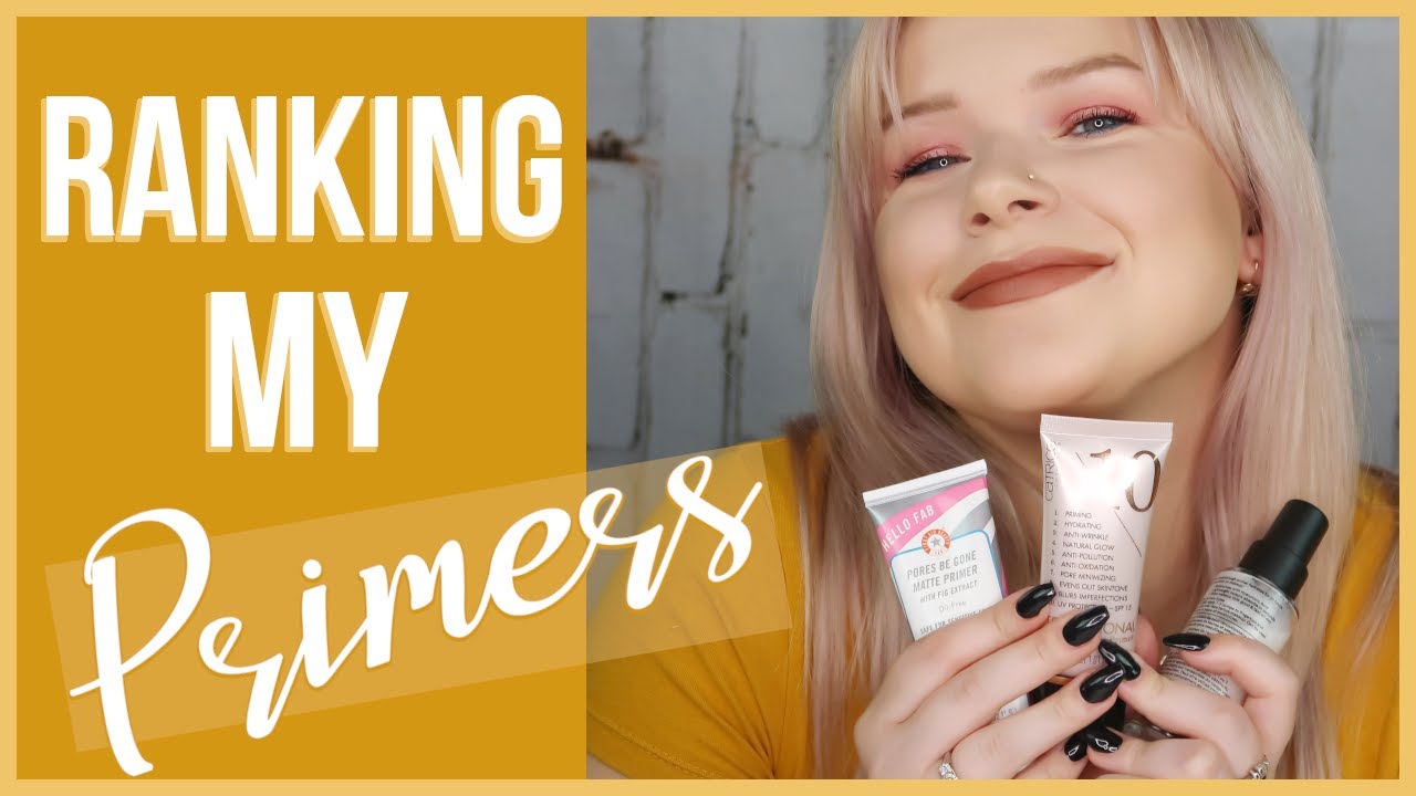RANKING MY PRIMERS from my least favourite to my most favourite ...