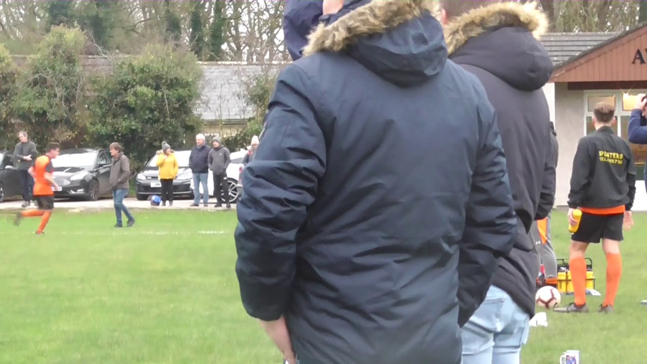 Dean Tate scores for Ayre Utd v Union Mills (4-4) 16 November 2019 ...