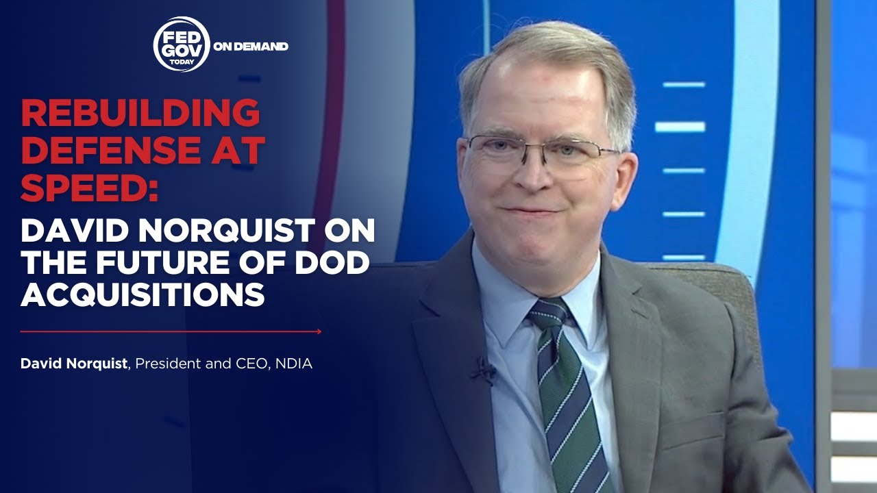 Rebuilding Defense at Speed: David Norquist on the Future of DoD ...
