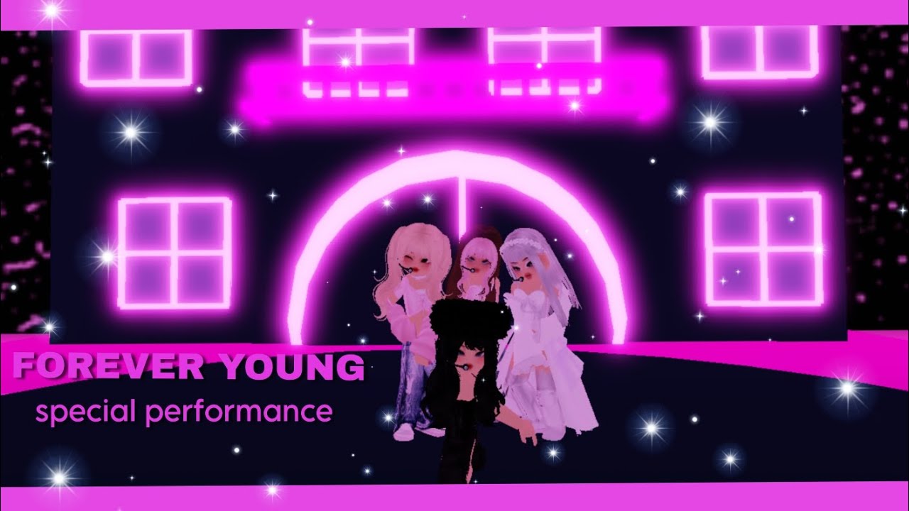 [FOREVER YOUNG - pretty girls] special performance ROBLOX | 4K - YouTube
