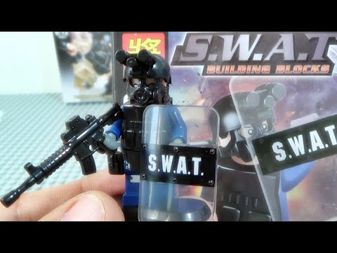 lele SWAT 포인트맨 선두 척후병 레고 짝퉁 Lego knockoff Police Officer Pointman lego ...