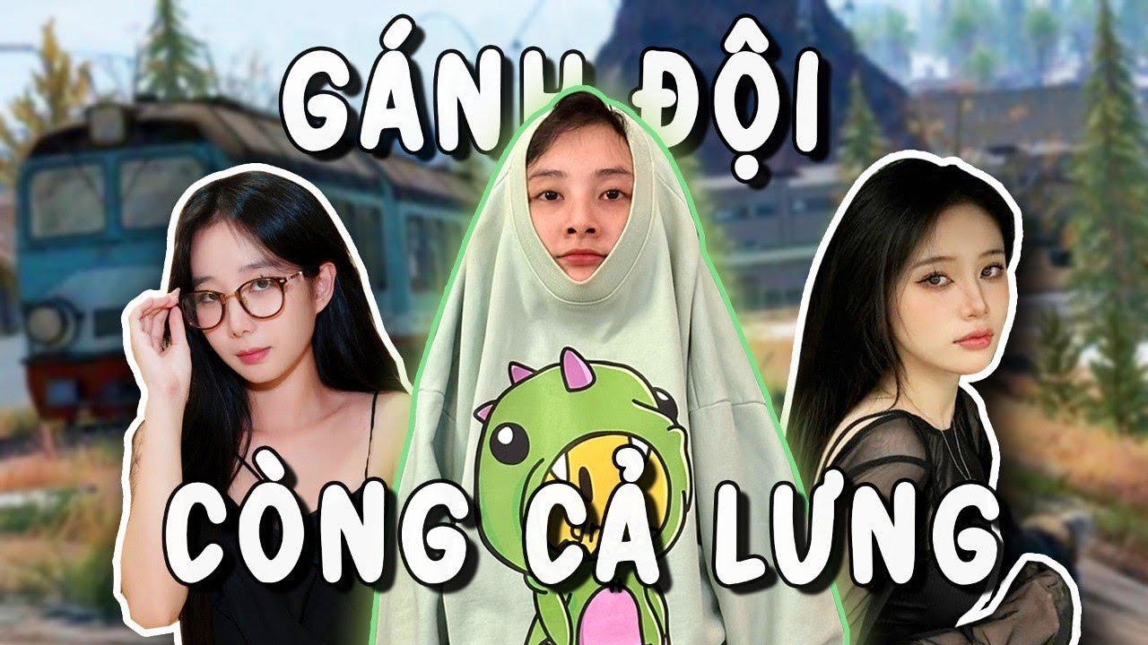 (PUBG) DiTi Hóa God Cân Hết Team Bạn Gánh Hana Và Maohie Còng Cả Lưng ...