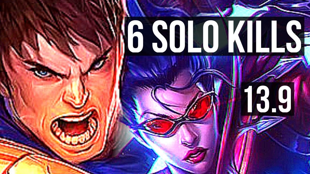 Garen Vs Vayne Top 13 1 14 Legendary 6 Solo Kills Kr Master