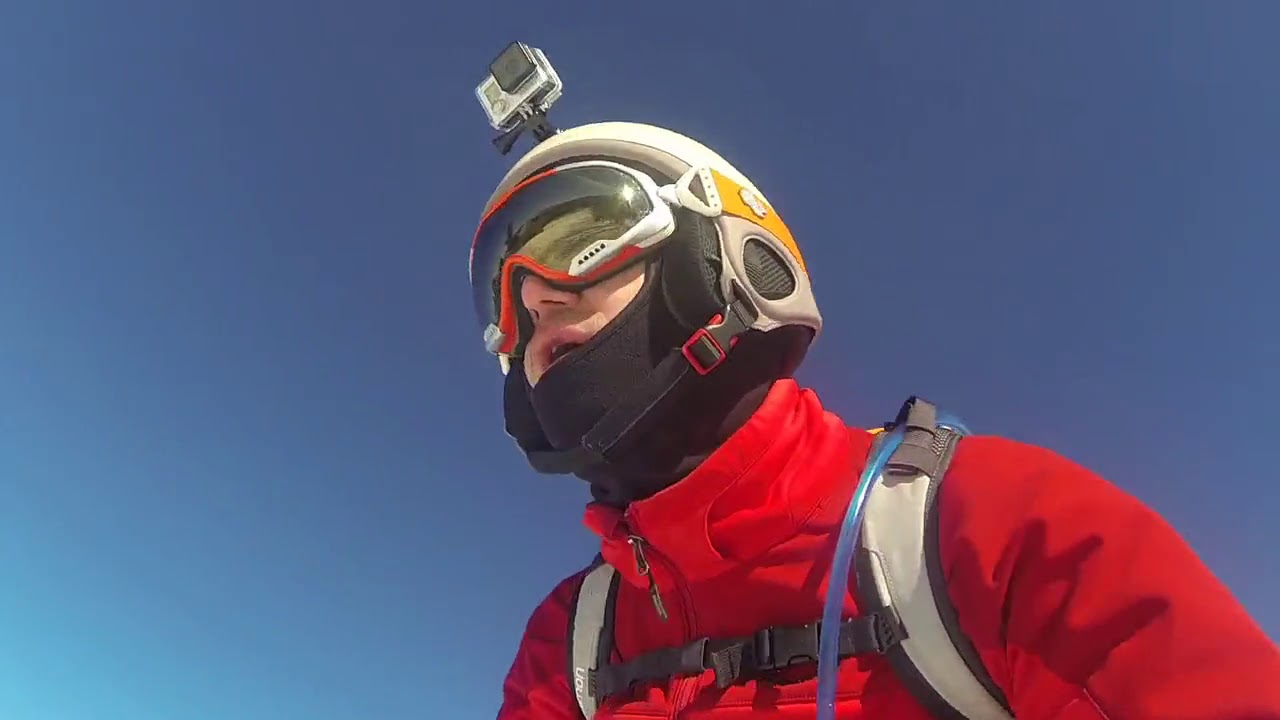 Prosthetic Ski Leg Test Runs HD - YouTube