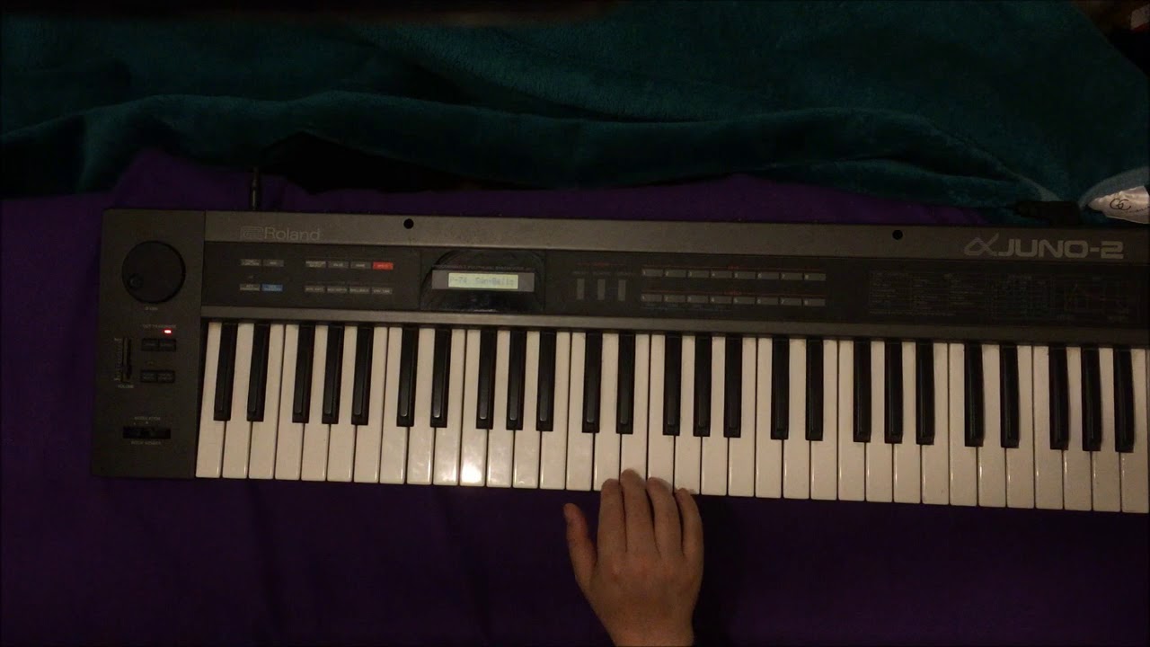 Aha - Take on Me - Sound on Roland Alpha Juno 2 - YouTube