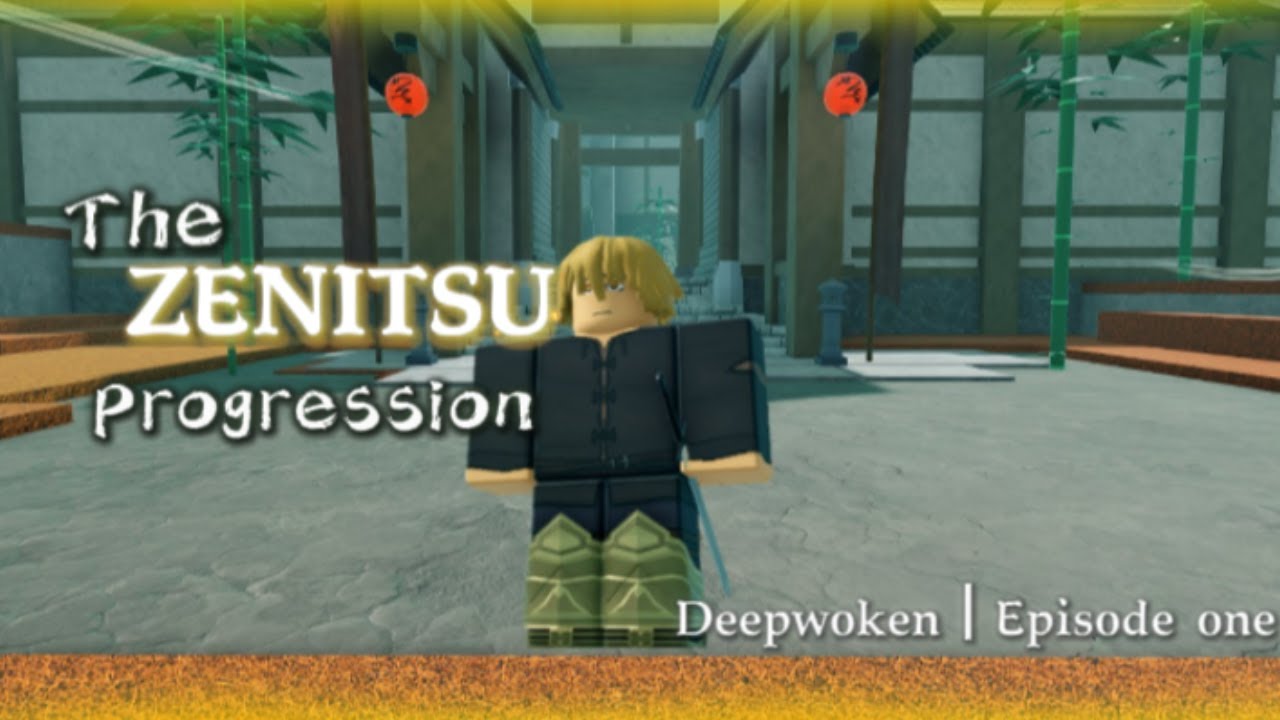 The Zenitsu Progression │Deepwoken│ EP 1 Light Beginnings - YouTube