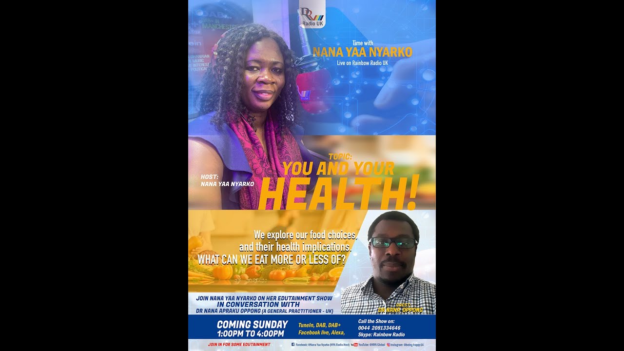 Radio Show || Dr Oppong, (GP) - UK, speaks || High Blood Pressure ...