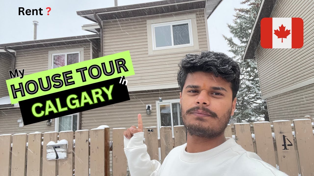 My HOUSE TOUR in CALGARY, CANADA || Rent, Utilities || International ...