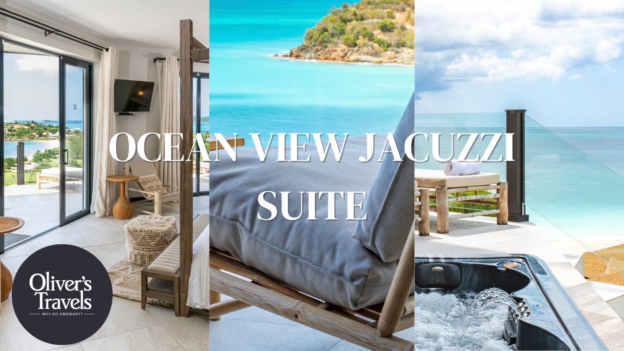 Antigua's Top Destination for Sunset Soaks Overlooking Magical Beaches | Ocean View Jacuzzi ...