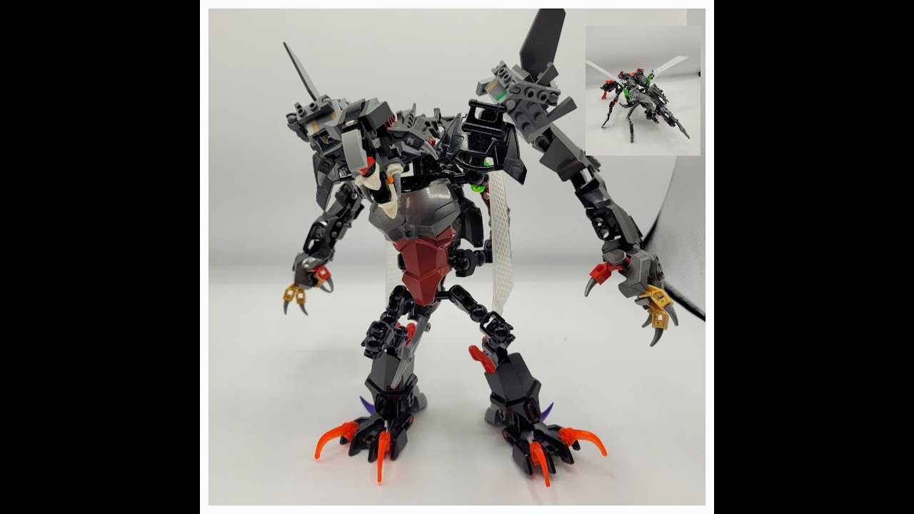 Lego Transformers Prime insecticon - YouTube