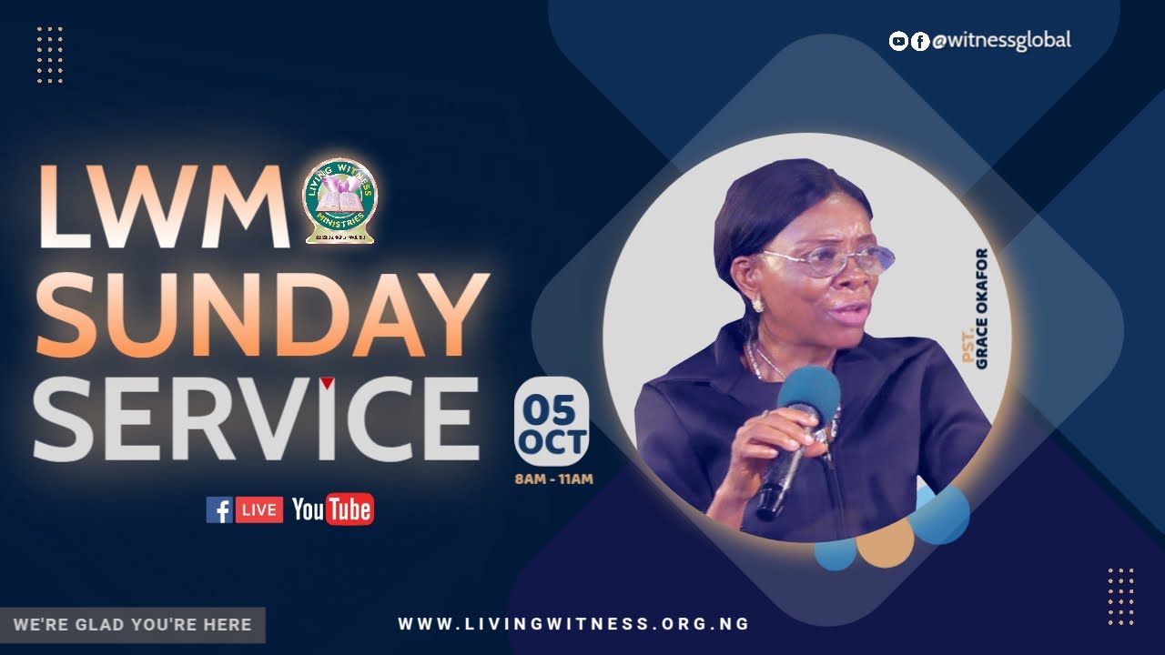Living Witness Ministries Inc || Sunday Service Live Steam || 5th ...