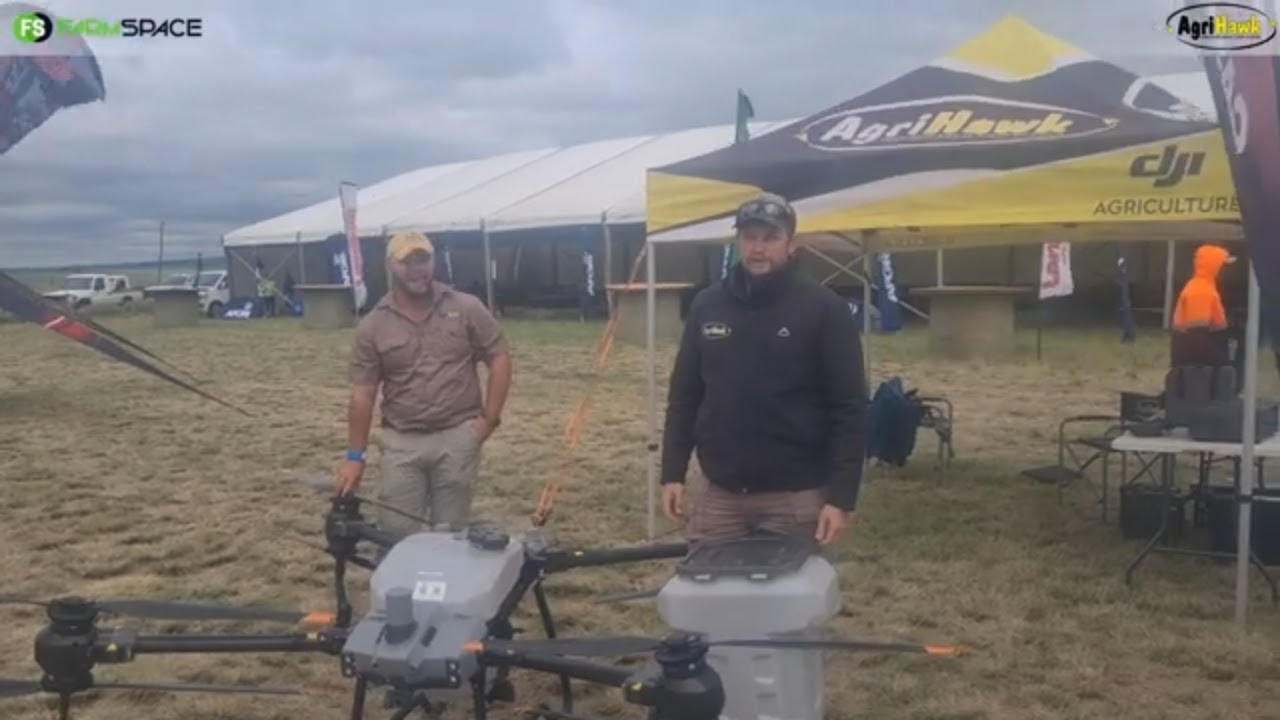 AgriHawk DJI Agriculture Drones by Balfour Hooidag 2024. - YouTube