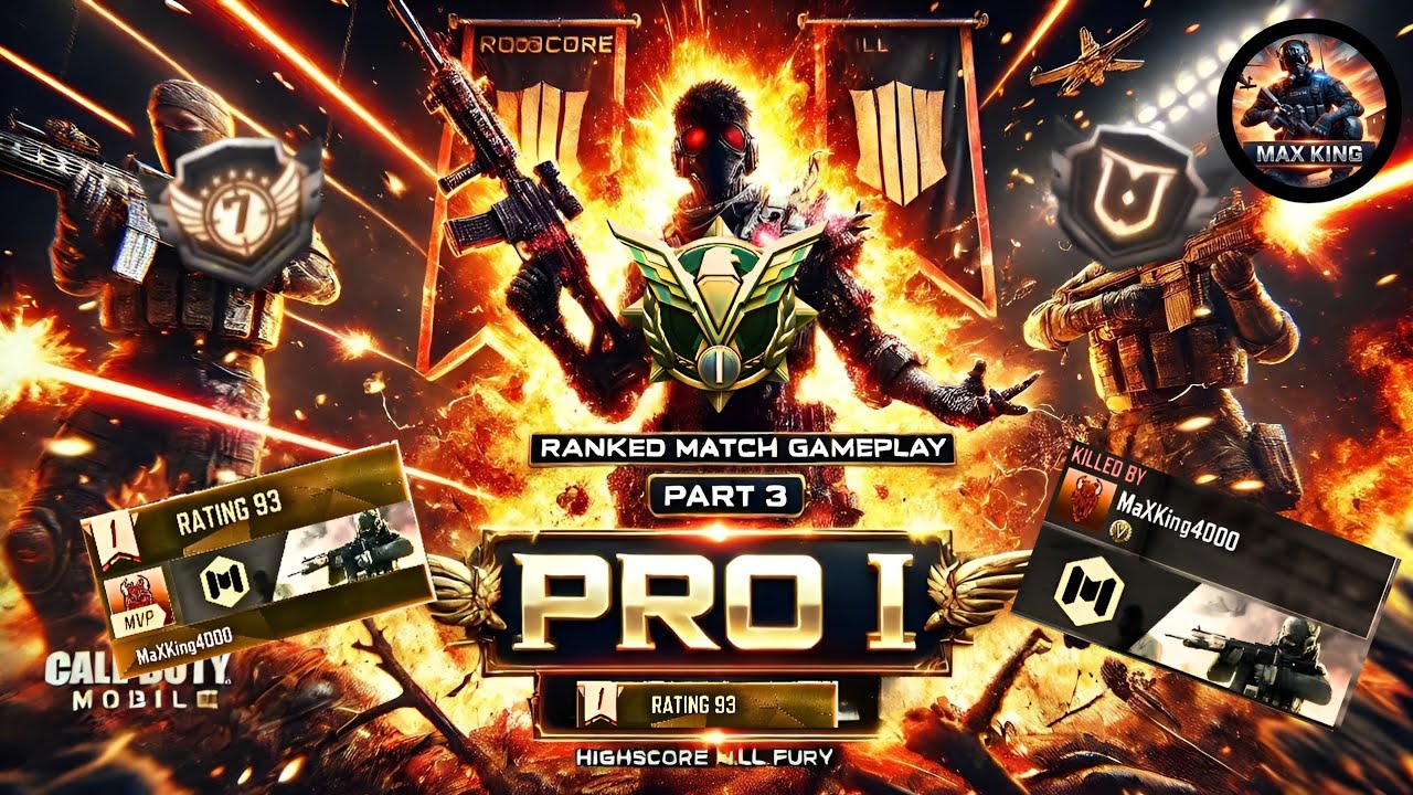 CODM RANKED MATCH FRONTLINE MULTIPLAYER PART 3- HIGH SCORE KILL FURY 🩸😱 ...