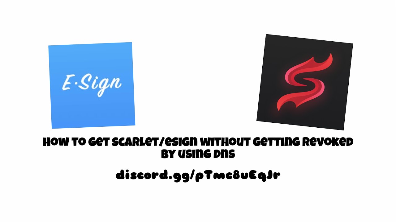 How to install esign or scarlet without getting revoked - YouTube