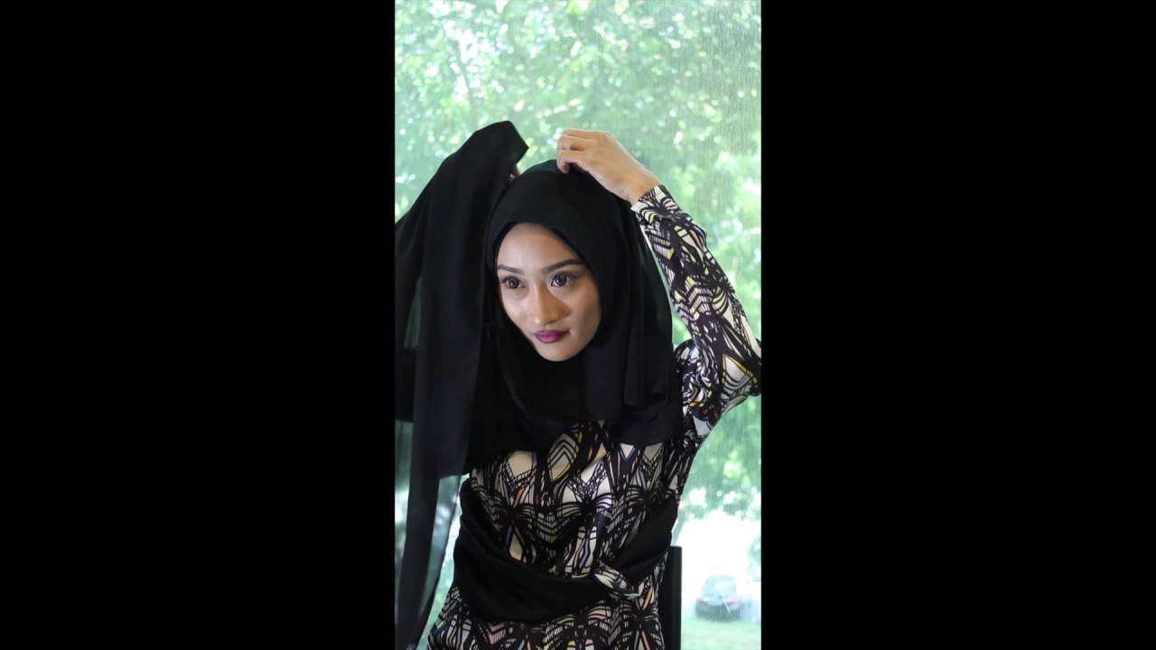 Sufyaa 2 Face, Drapery Hijab - YouTube