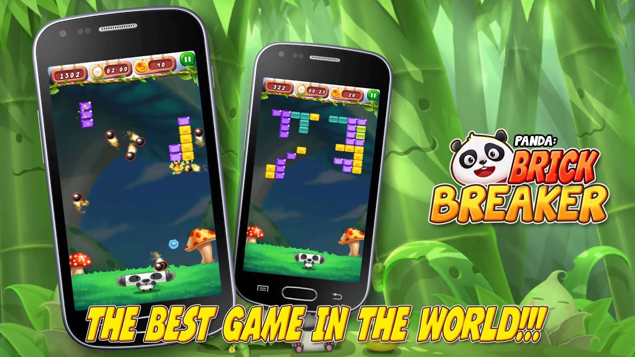 Brick Breaker Panda for Android - YouTube