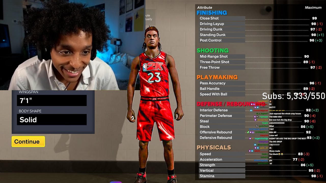 AGENT 00 CREATES HIS FIRST 2K23 BUILD! - YouTube