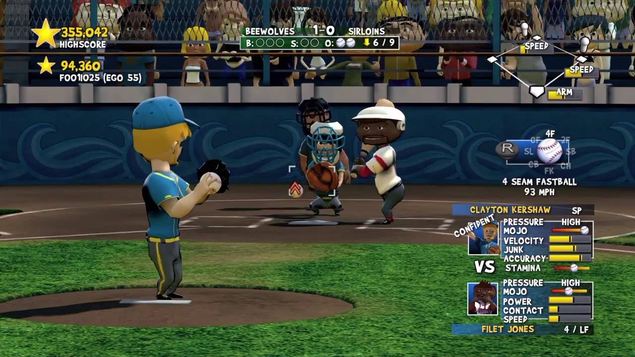 Super Mega Baseball - Beewolves vs Sirloins Game 13 First Loss (12-1 ...