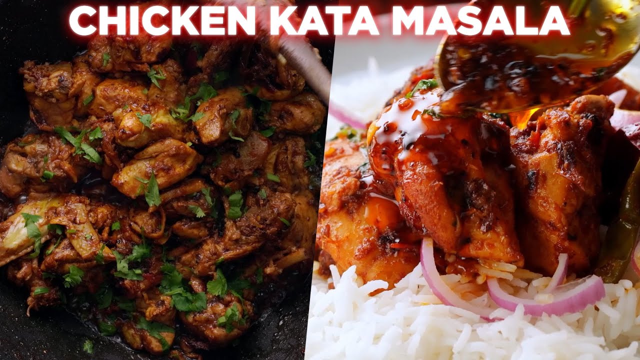 mouthwatering chicken kata masala recipe - YouTube