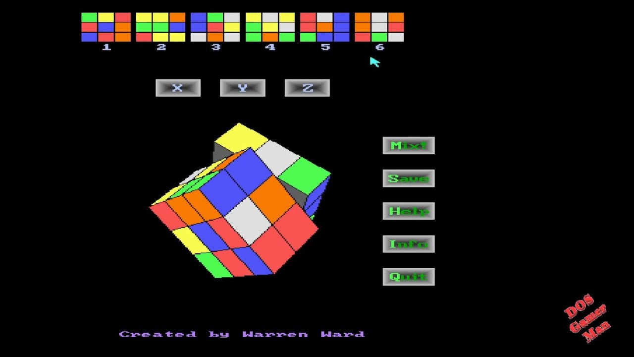 Sequential Dos Game Show: 10. 3D CUBE - YouTube