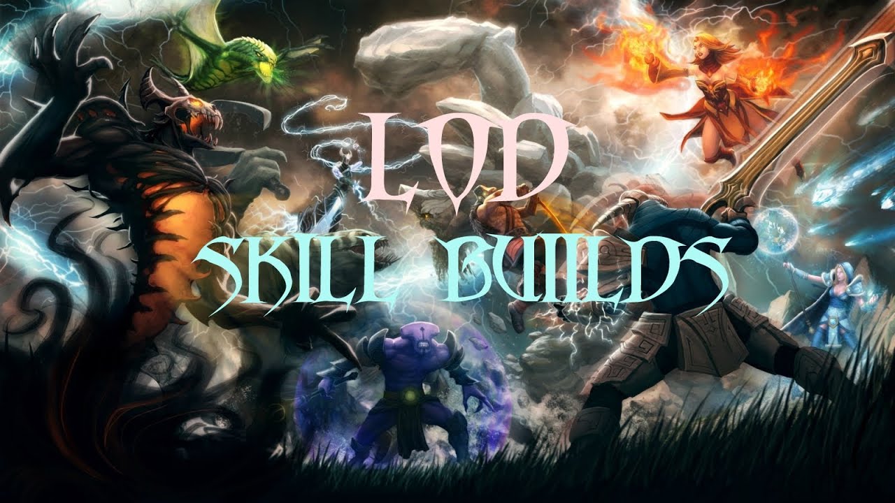 Dota - LoD Skill Builds [Vol.2] Stone Giant's Demise [Rearm Mode] - YouTube