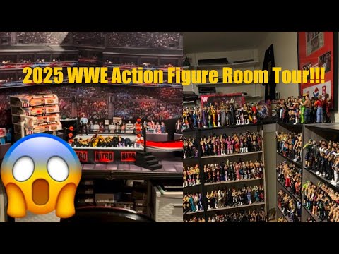 Insane WWE Action Figure Room Tour 2025!!!! - YouTube