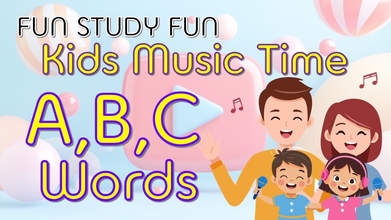 Kids Music Time 1. Fun with Apples and Friends (ABC) - YouTube