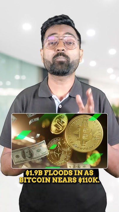 Trump Backs Crypto | UK’s New Crypto Capital | $1.9B Inflows as Bitcoin Nears $110K! Crypto ...