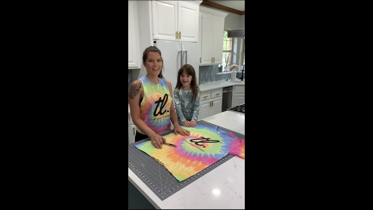 Racerback T-Shirt Cutting Tutorial - YouTube