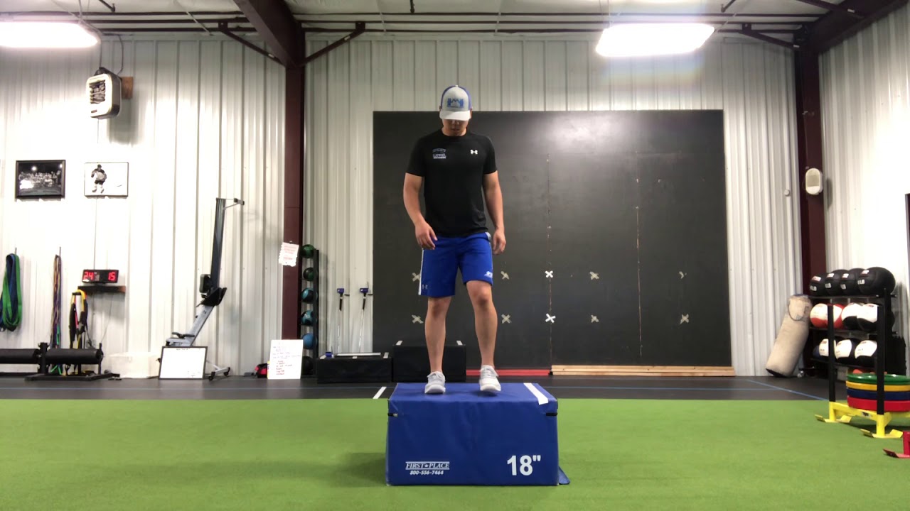 Double Leg Depth Jump - YouTube