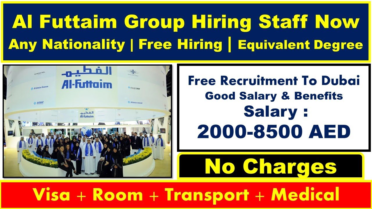 Al Futtaim Group Jobs In Dubai With Visa and Room For All Nationality ...