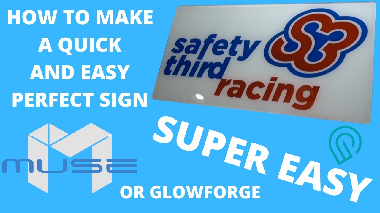 Make Perfect Signs EVERY TIME! - Use YOUR LASER CUTTER- Easy to Make ...