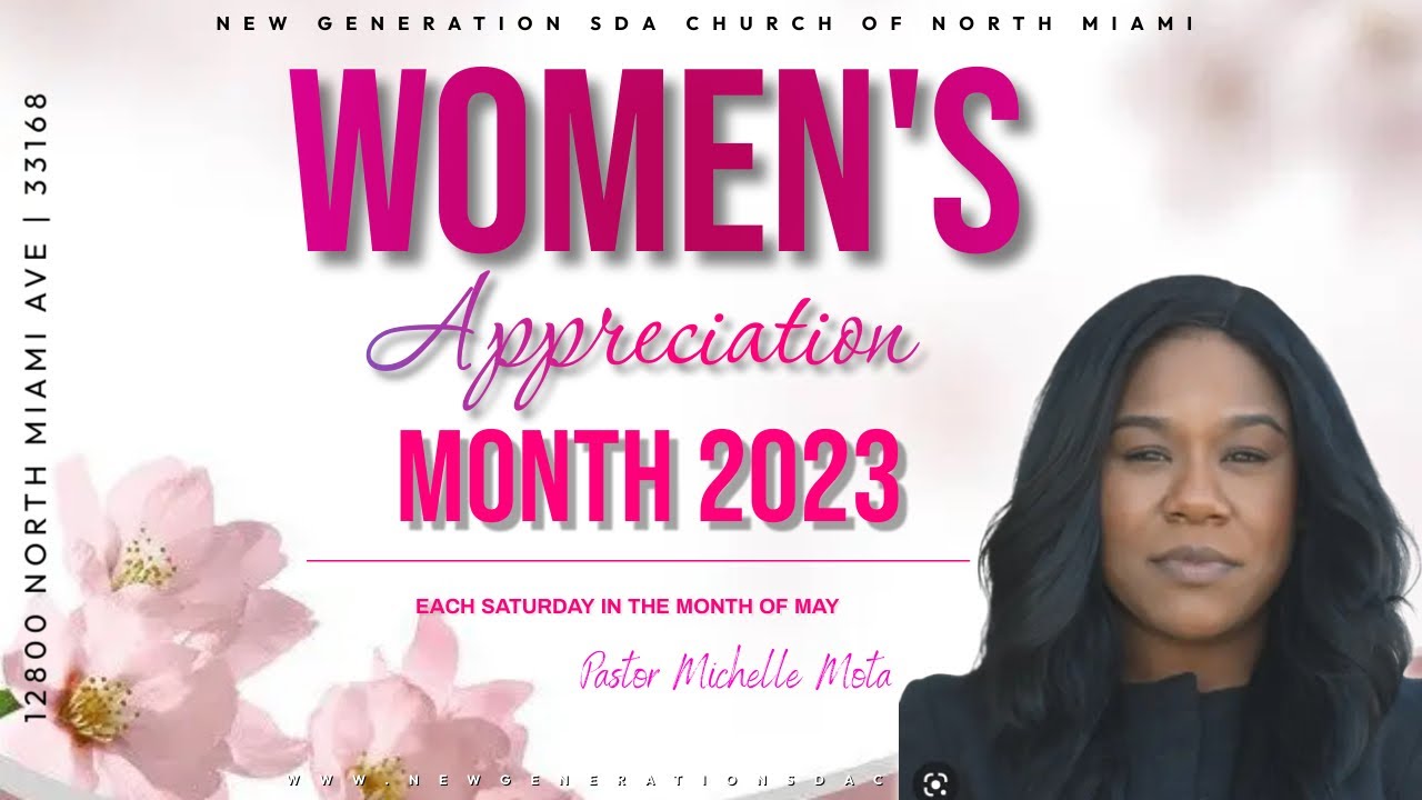 05-20-23 | Women Appreciation Month 2023 | Pastor Michelle Mota | # ...