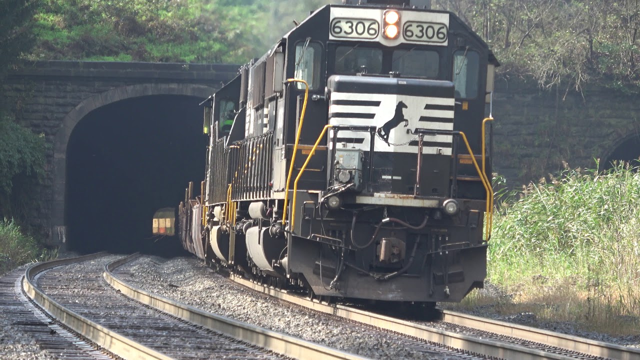 Both Gallitzin tunnels & the slide 4k - YouTube