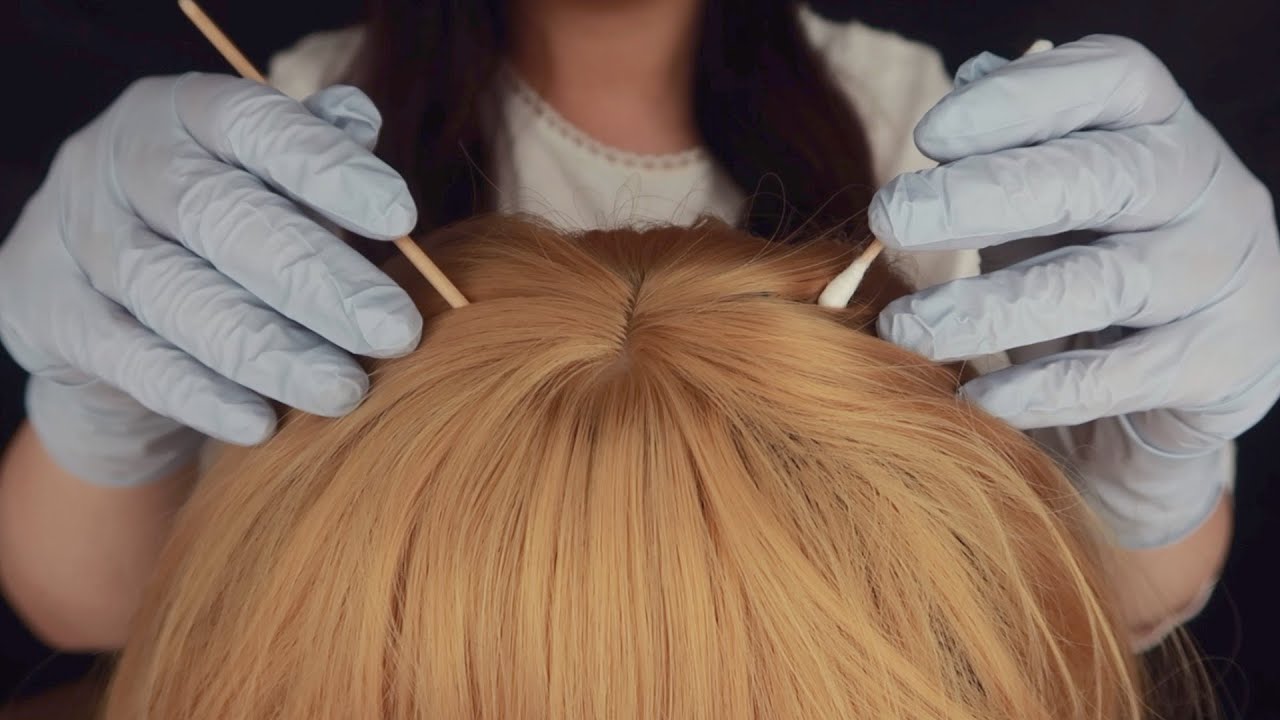 ASMR Realistic Lice Check & Scalp Massage 💆🏻‍♀️ - YouTube