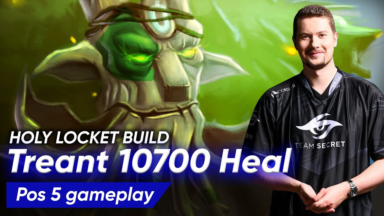 Treant with Holy Locket by Puppey | Dota 2 Pro Supports - YouTube
