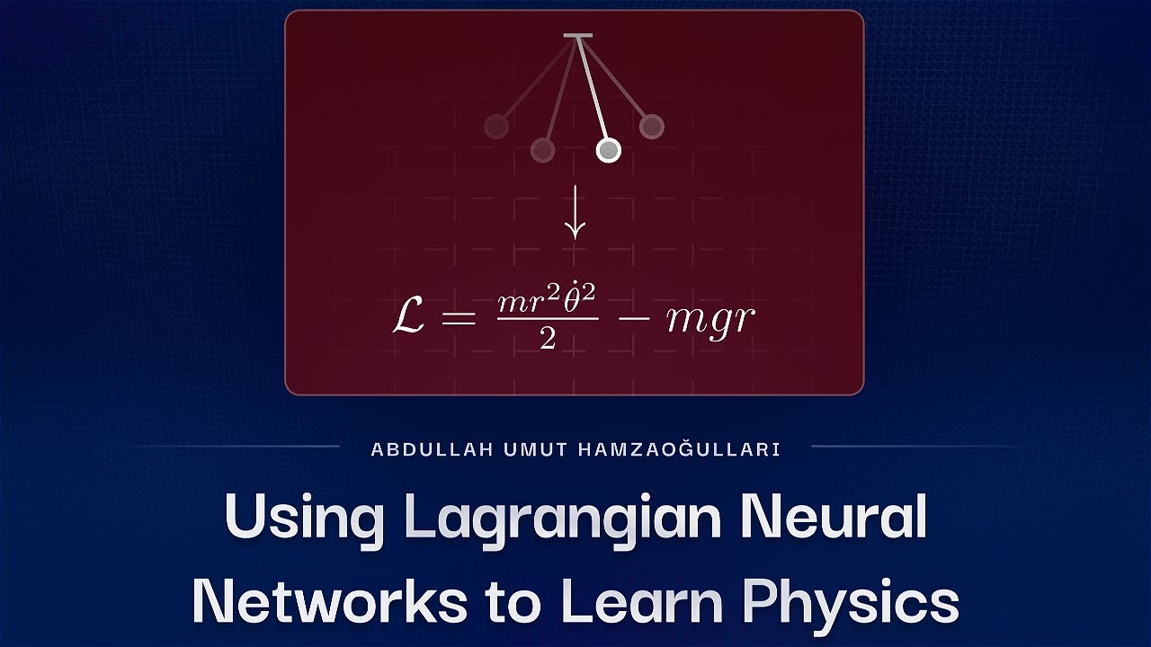 A Seminar: Using Lagrangian Neural Networks to Learn Physics - YouTube