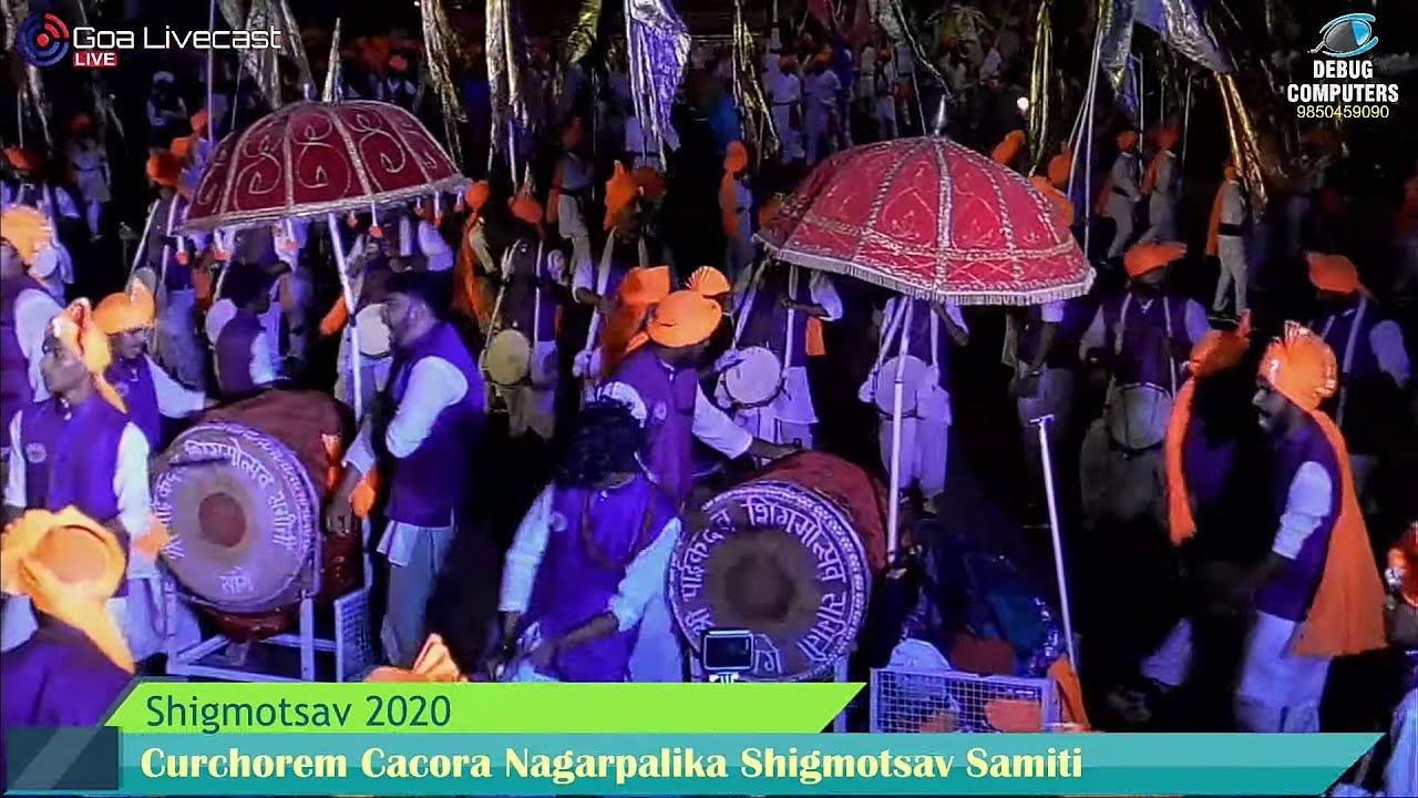Shigmotsav 2020 Curchorem Kakoda Goa | Romtamel, Chitrarath, Folk Dance ...