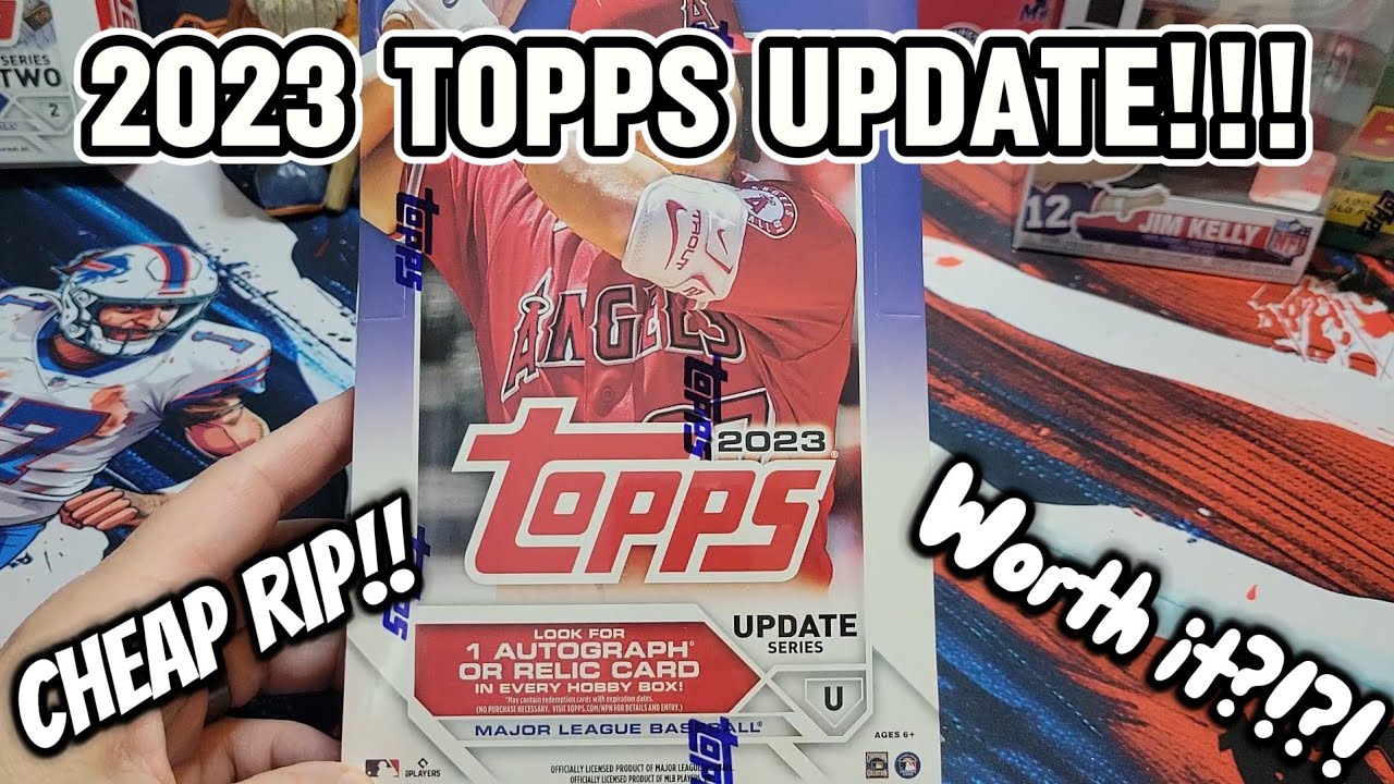 TOPPS UPDATE!!! ** CHEAP RIP!! ** 2023 Topps Update Baseball Hobby Box ...
