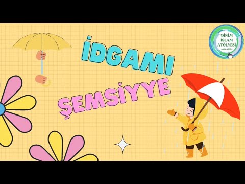 İDGAMI ŞEMSİYYE/ Tecvid Dersleri