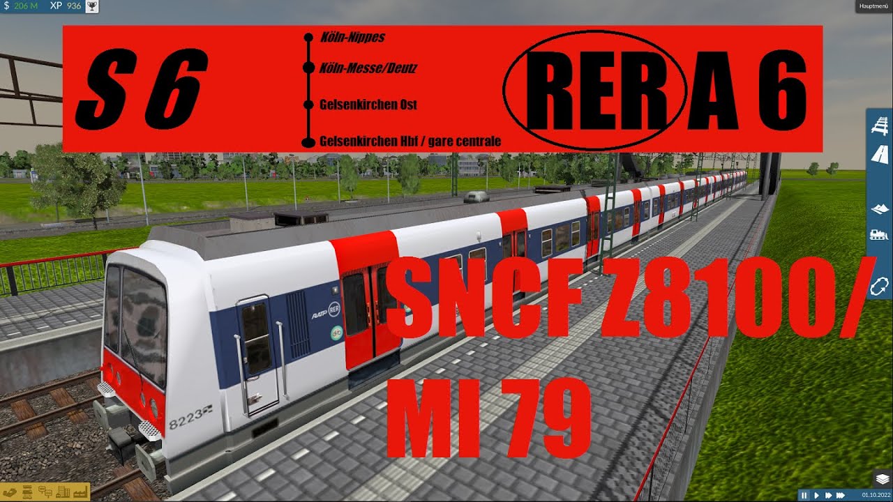 TRAIN FEVER World - SNCF Z8100/MI 79 : Cologne aprés Gelsenkirchen et ...