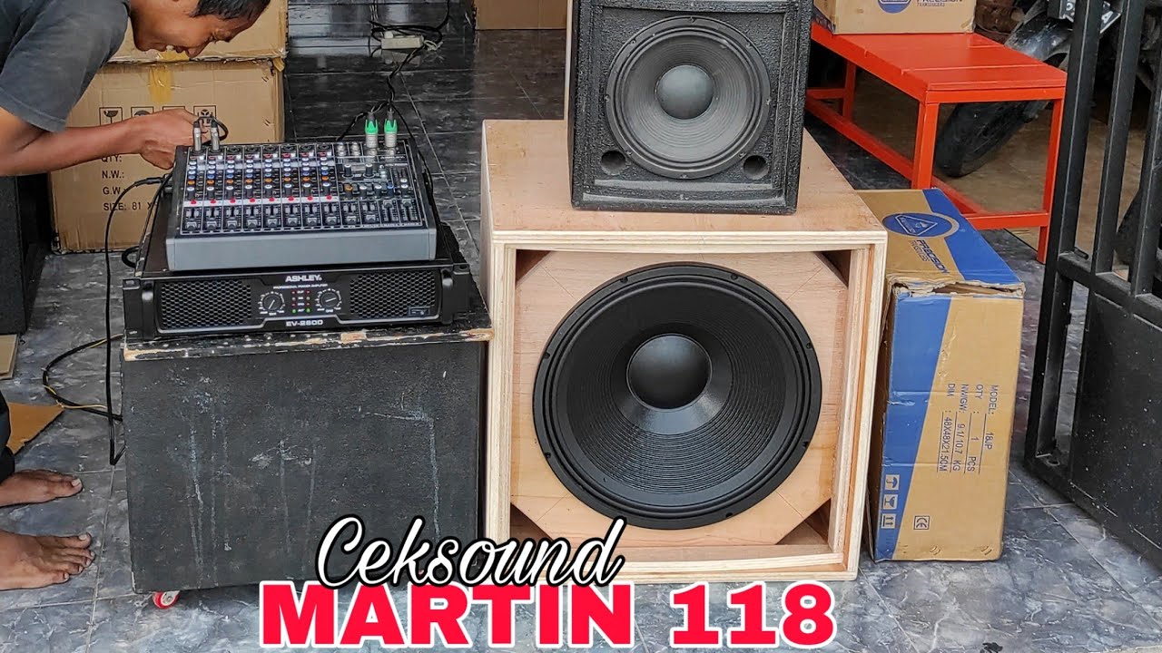 BOX MARTIN SINGLE ISI SOUNDQUEEN 18JP GLERRRR - YouTube