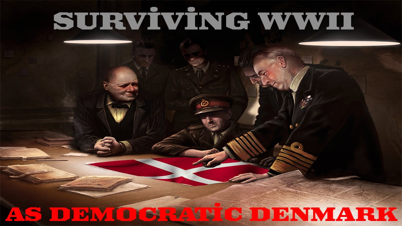 Surviving As Democratic Denmark in HoI4 - YouTube