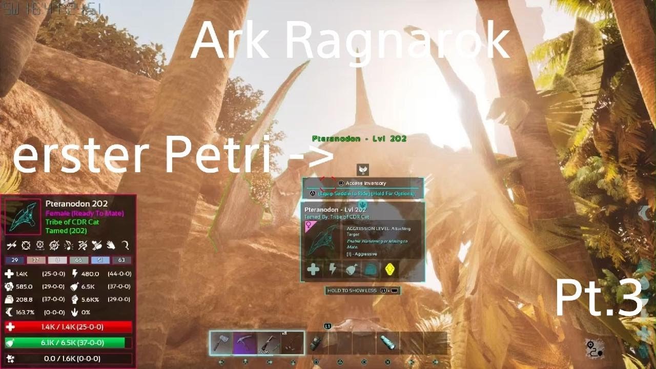Der erste Petri | Ark Ragnarok Part 3 - YouTube